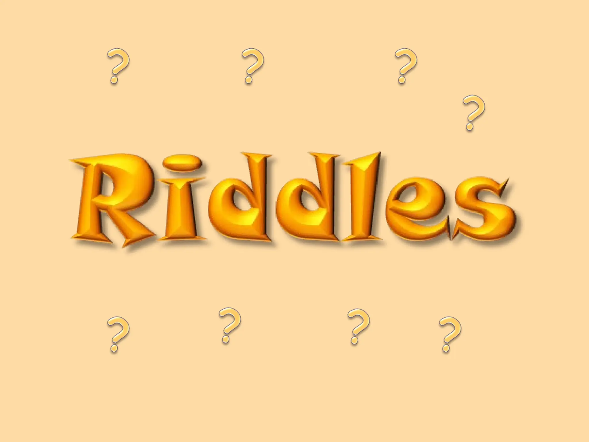 Riddles for English as a good tool...ppt