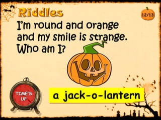 Riddles for English as a good tool...ppt
