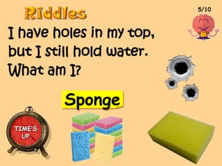 Riddles for English as a good tool...ppt