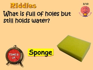 Riddles for English as a good tool...ppt