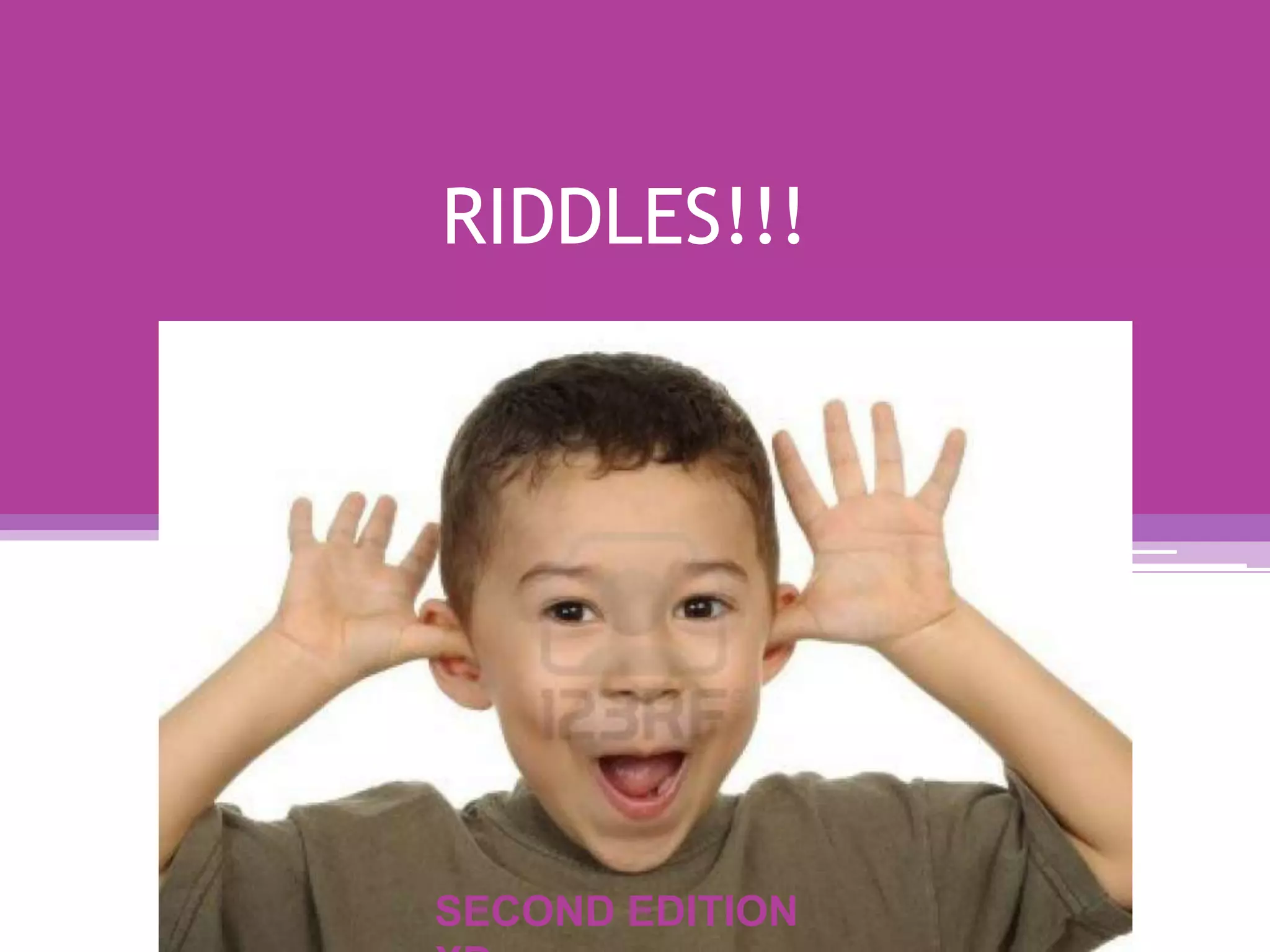 Riddles 2 !!! | PPTX