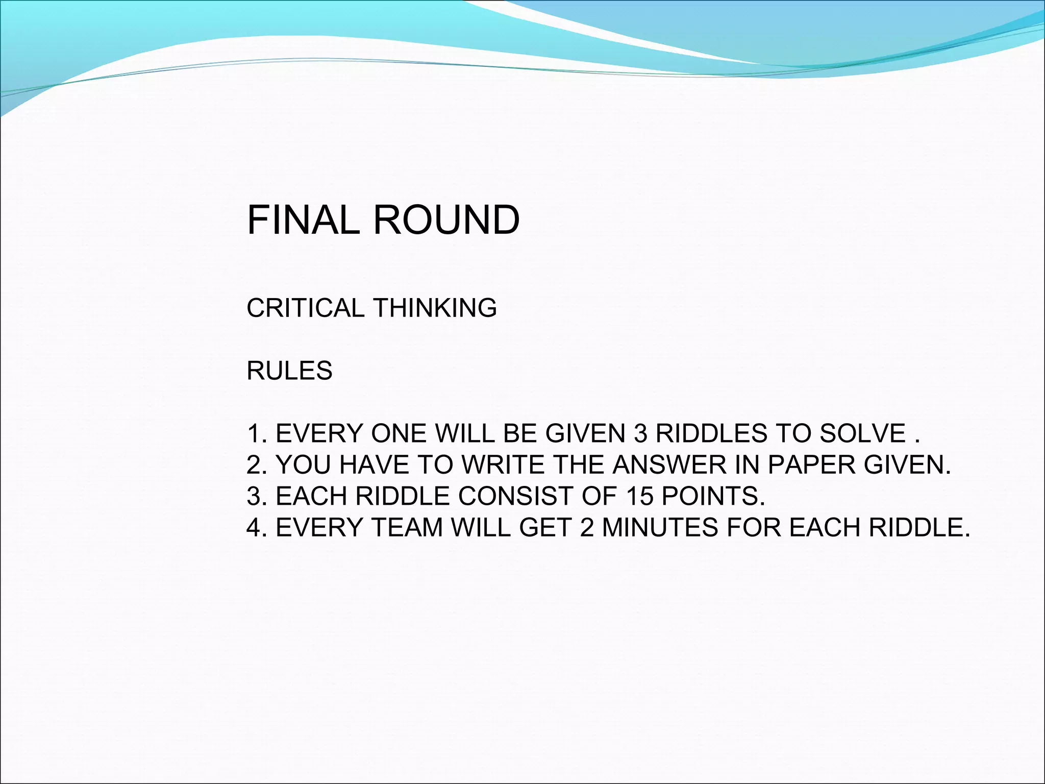 Riddles by sourav maiti | PPT