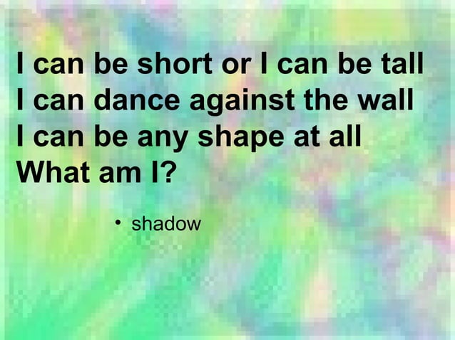 Riddles for Fun | PPT