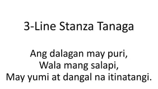 Riddles, Proverbs, Sayings, Tanaga | PPTX