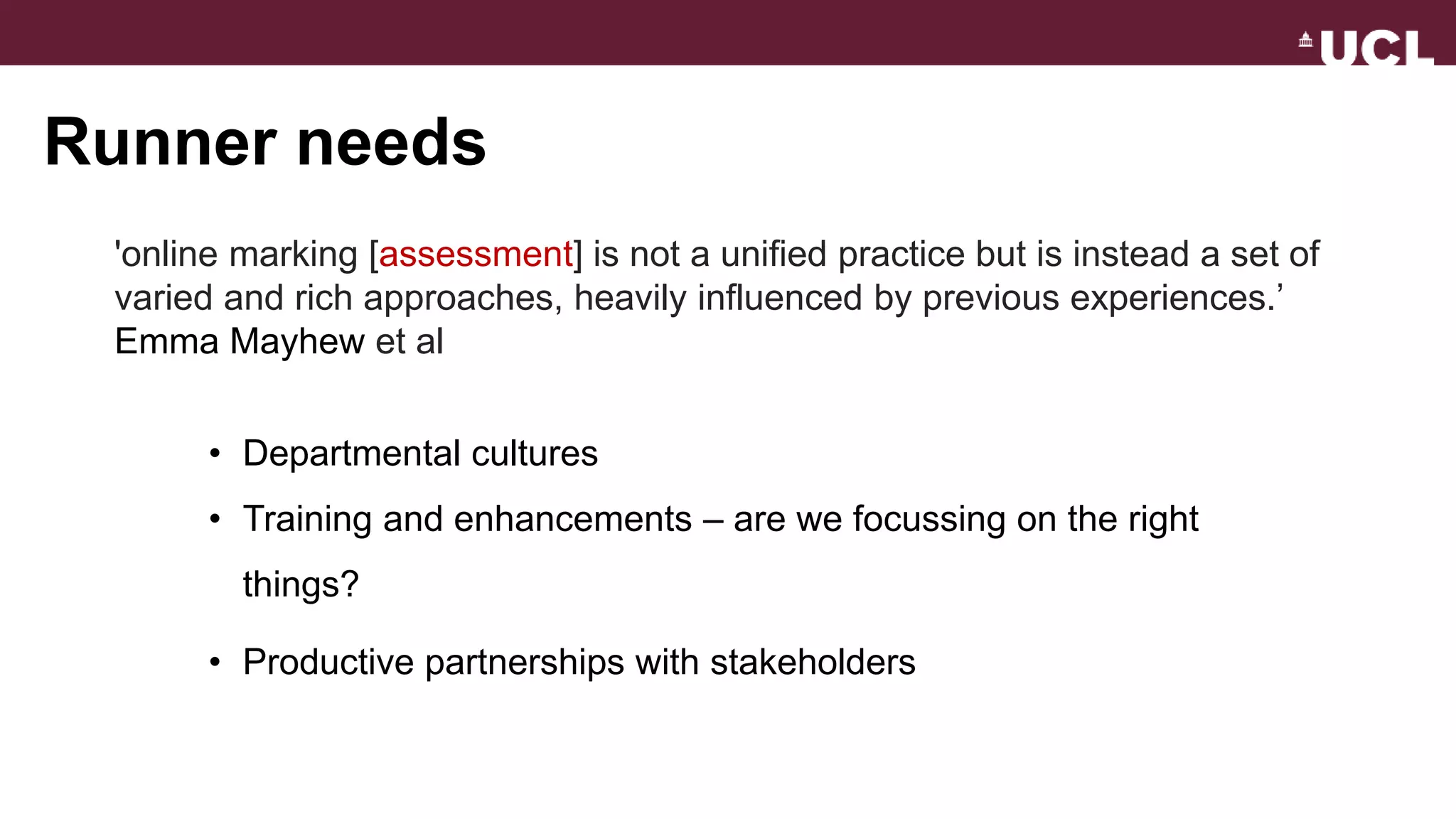 The Digital Assessment Marathon | PPTX