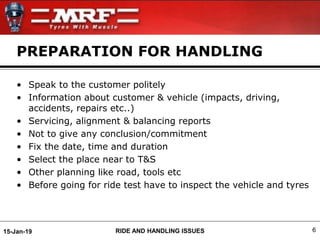 Ride and handling | PPTX