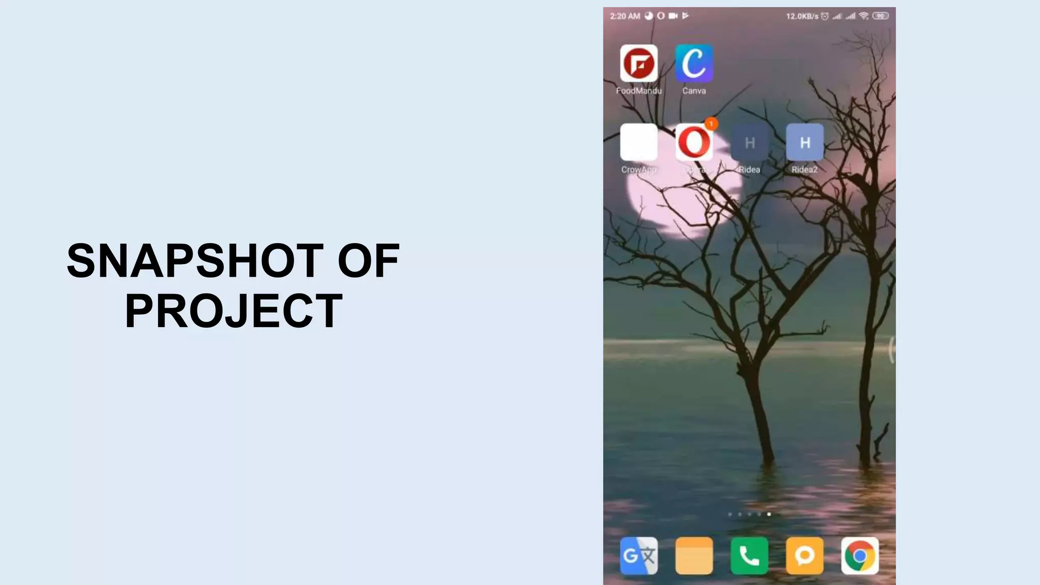 Ridea: 'Ride sharing app' | PPTX