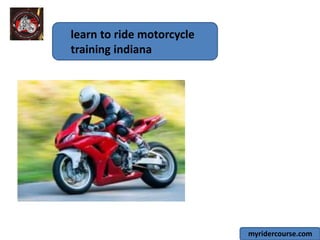 Rider education indiana | PPT