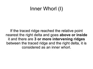 Ridge counting-and-tracing | PPT