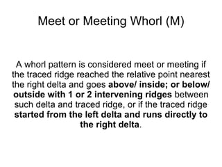 Ridge counting-and-tracing | PPT