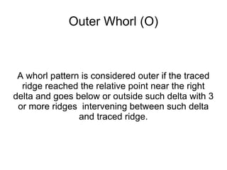 Ridge counting-and-tracing | PPT