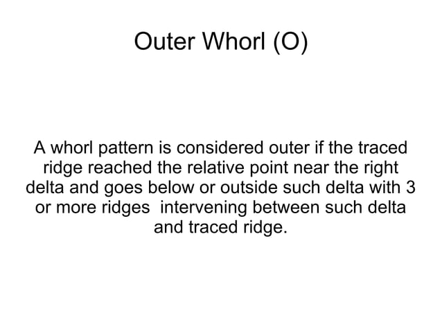 Ridge counting-and-tracing | PPT | Geology | Science
