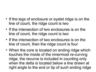 Ridge counting-and-tracing | PPT | Geology | Science
