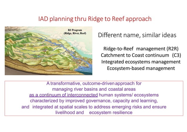 Ridge-to-Reef Approach in Planning.pdf | Geography | Science