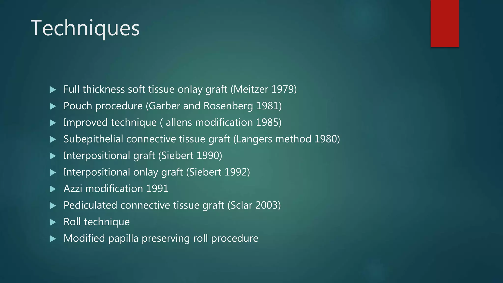 Ridge augmentation - Dr. Kinjal ghelani | PPTX