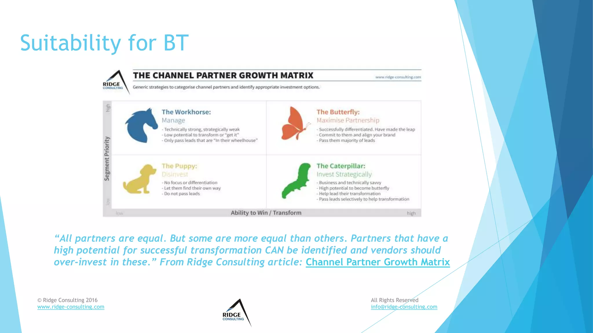 Ridge Consulting - Business Transformation Workshop - Overview | PPTX