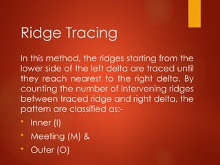 ridge counting amd ridge tracing is ridges crossing or touching an ...