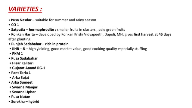 Ridgegourd | PPTX