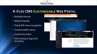 Ridgehead K-Fuze Overview October 2018 | PPT