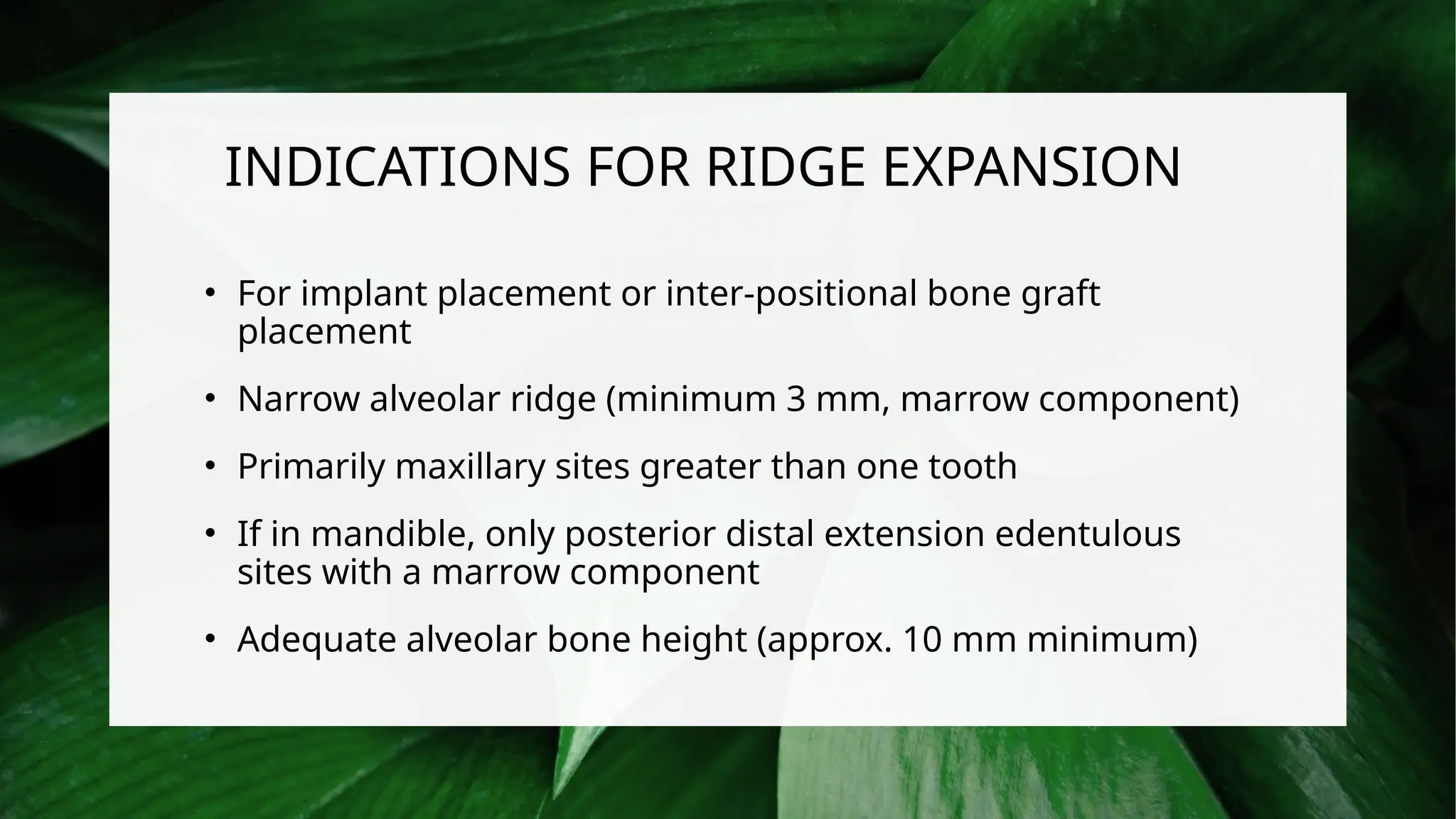 Ridge Split Techniques in Prosthodontics: Enhancing Alveolar Ridge for ...
