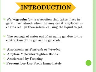 modified starch | PPT
