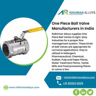 Valves | Ball Valve | Two Piece Ball Valve | Three Piece Ball Valve ...