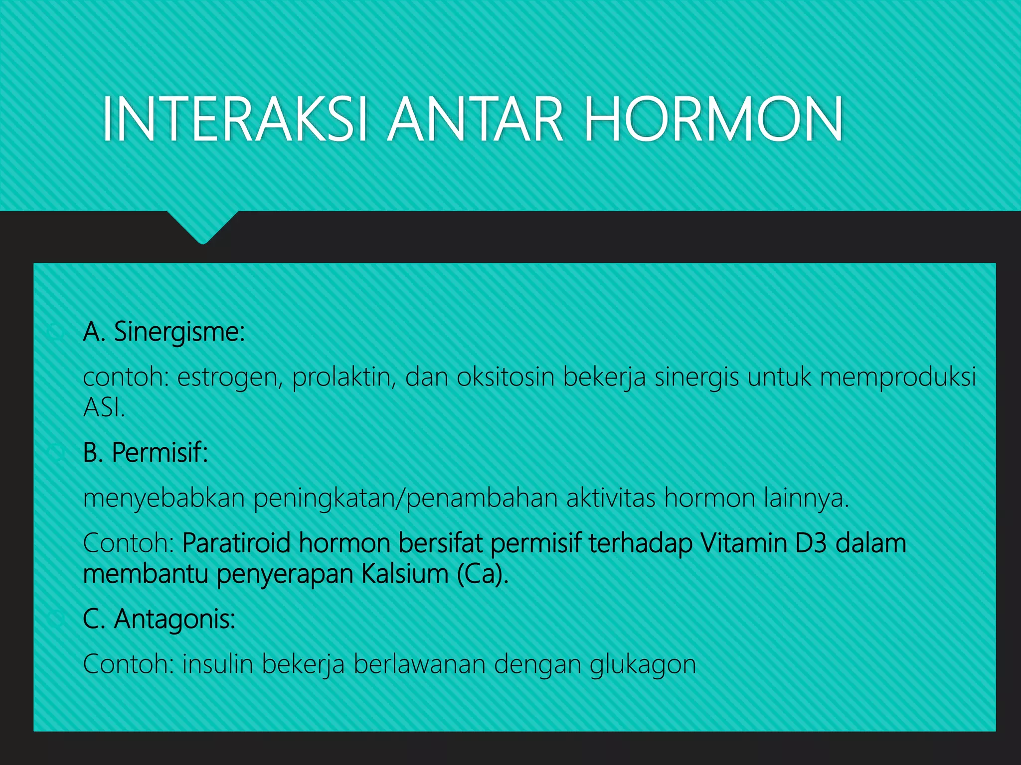 Power Point Hormon - Struktur dan Fungsi Biomolekul | PPTX