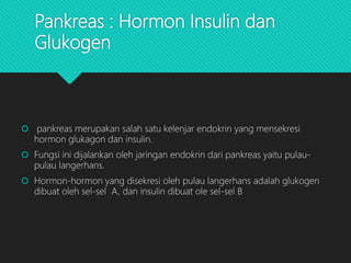 Power Point Hormon - Struktur dan Fungsi Biomolekul | PPTX