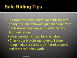 Riding bikes | PPT