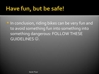 Riding bikes | PPT