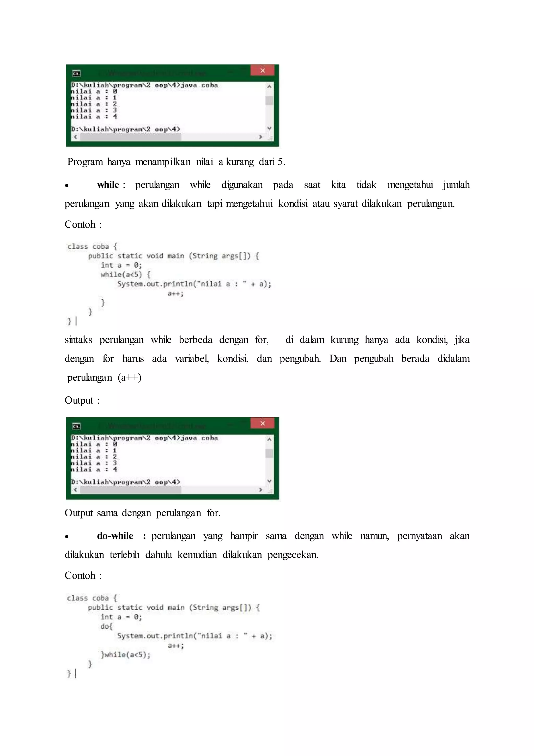 Ridoni,yunus,perulangan | DOCX