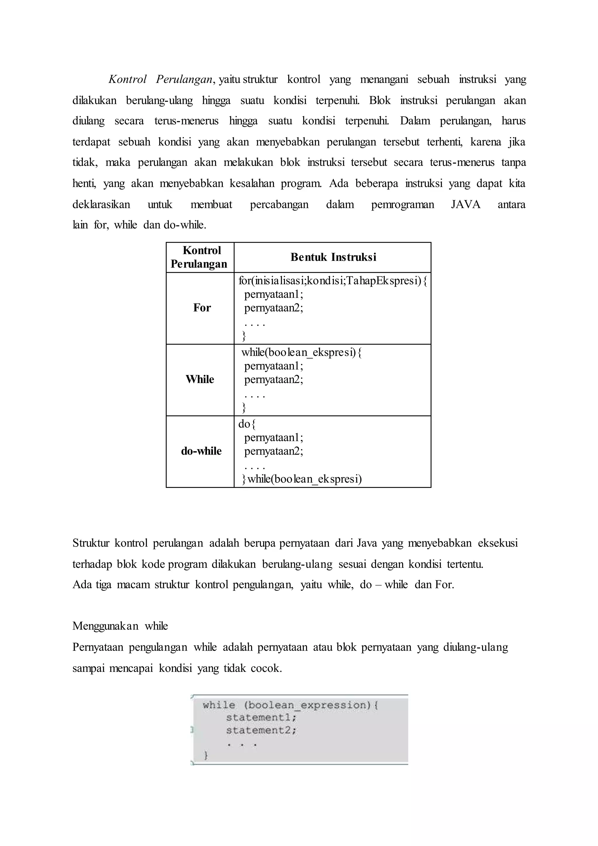 Ridoni,yunus,perulangan | DOCX