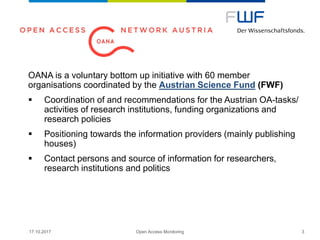 Katharina Rieck, Open Access Manager, Strategy Department for Policy ...