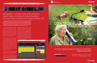 RIEDEL Communications - Update brochure No. 19 (September 2016) | PPT