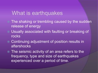 Earthquake , Tsunami and Subduction zone | PPTX