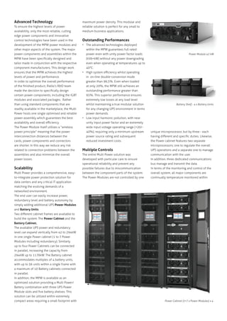 Riello multi-power-modular-ups-datasheet | PDF