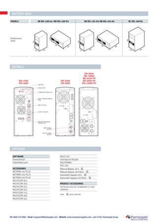 Ecopowersupplies: Riello Sentinel Dual High Power UPS | PDF | Consumer ...