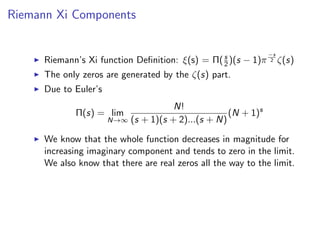Riemann hypothesis proof_highlights_presentation | PDF