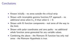 Riemann hypothesis proof_highlights_presentation | PDF