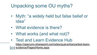 LTI series – Learning Analytics with Bart Rienties | PPTX