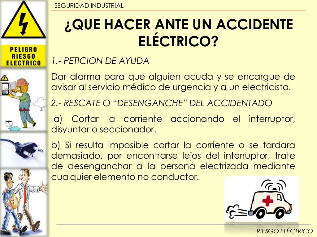 Riesgo eléctrico