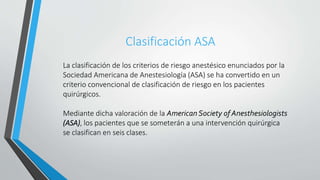 Riesgo en cirugia | PPTX