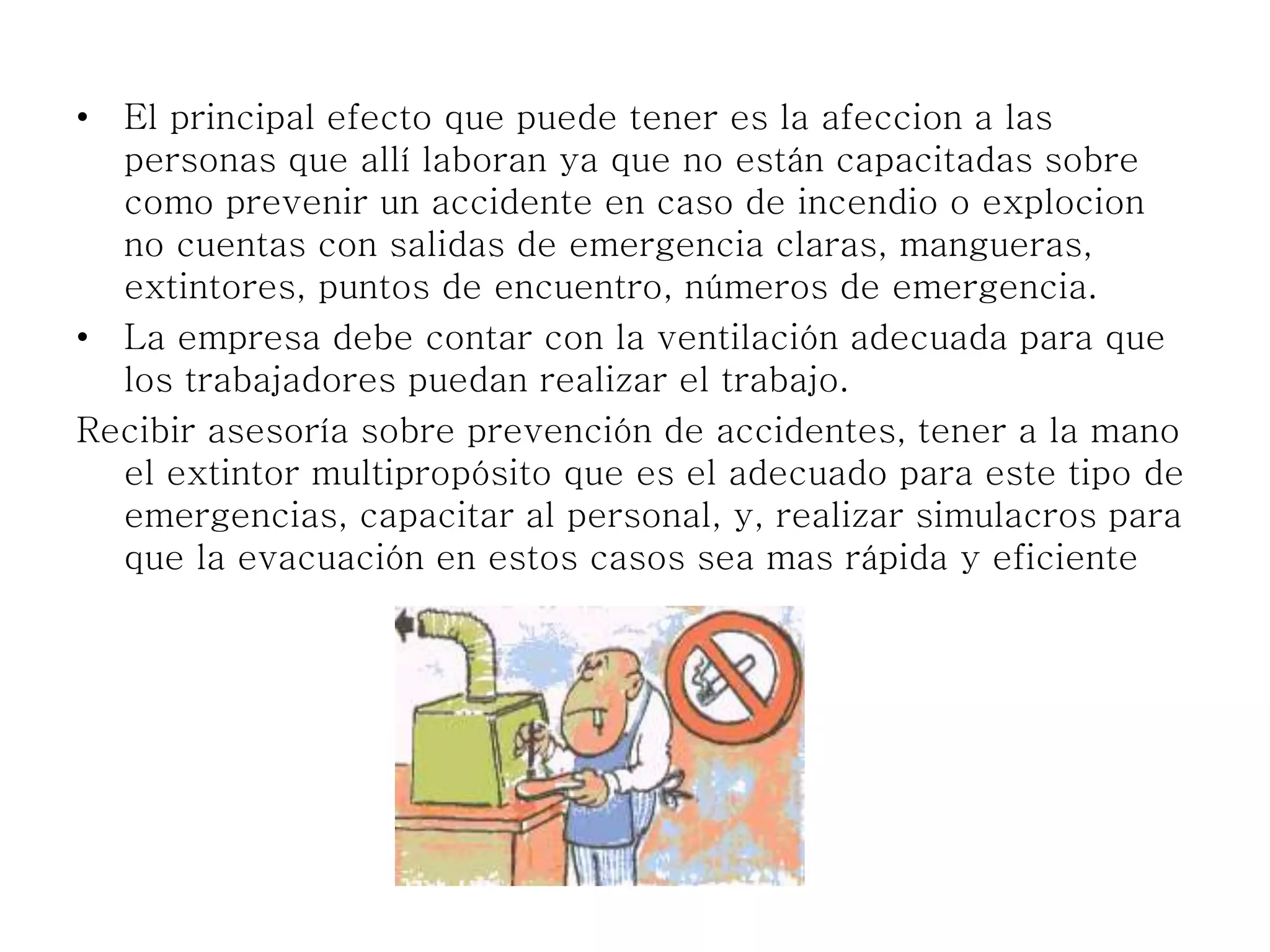 Riesgos de incendio o explosión sebastian... | PPTX
