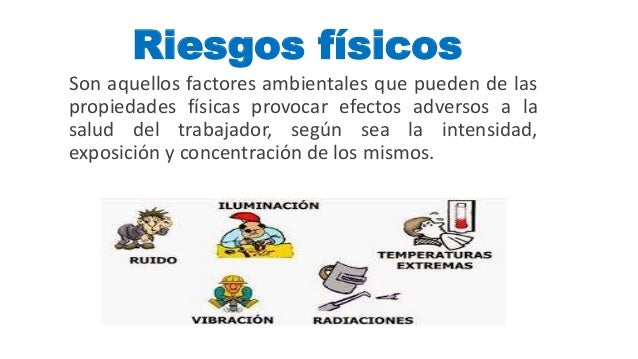 Riesgos fisicos