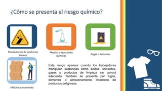 RIESGOS QUIMICOS.pptx seguridad y cuidado | PPTX