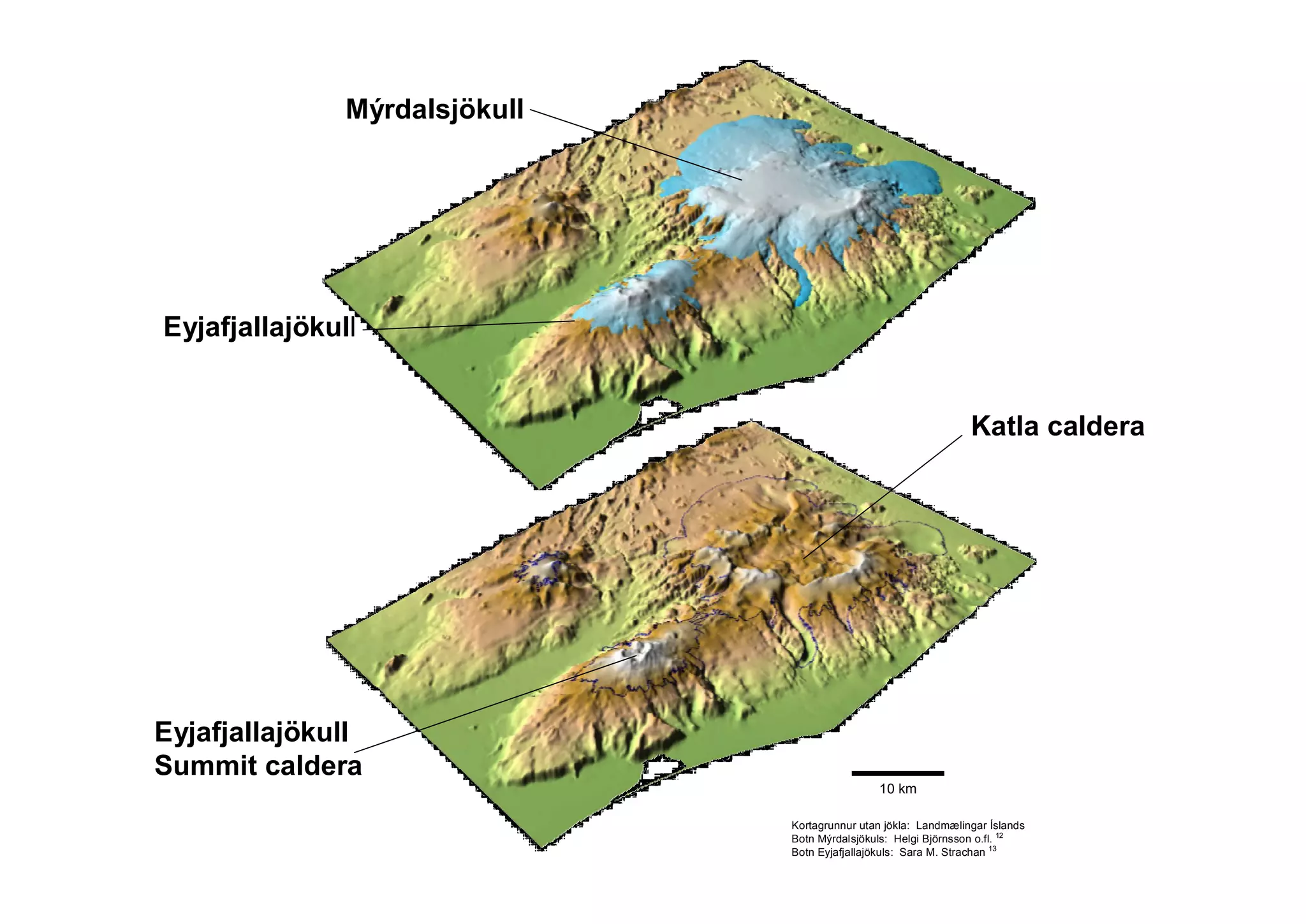 Riesgos volcanicos del eyjafjallajokull y katla | PDF