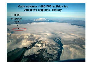 Riesgos volcanicos del eyjafjallajokull y katla | PDF