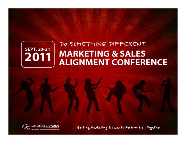 Sales & Marketing Alignment Conference, Tim Riesterer, Corporate ...
