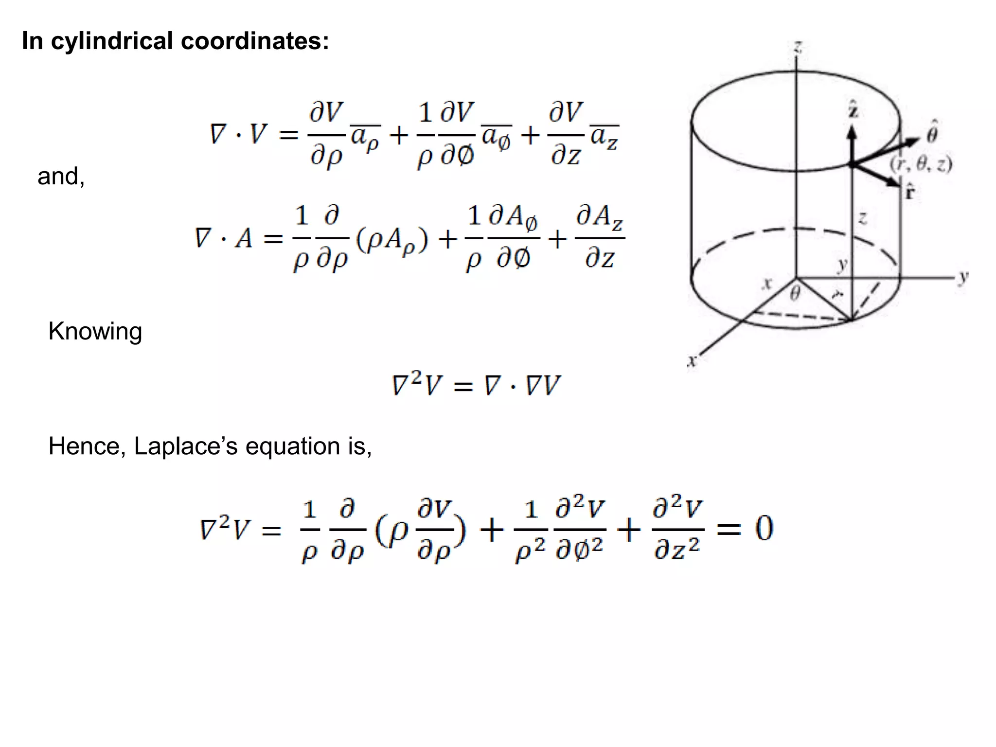 Introduction to Laplace and Poissons equation | PPTX