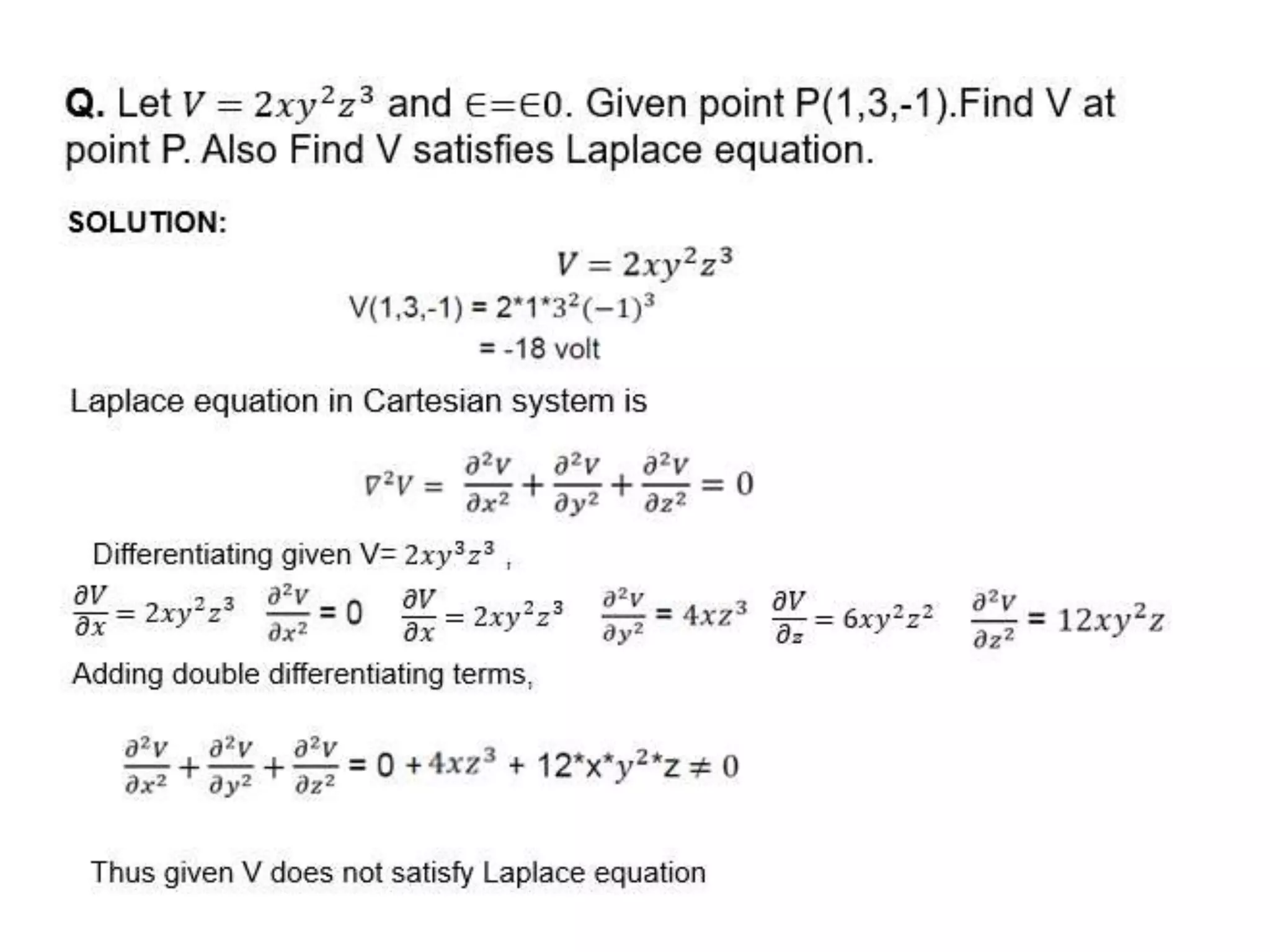 Introduction to Laplace and Poissons equation | PPTX